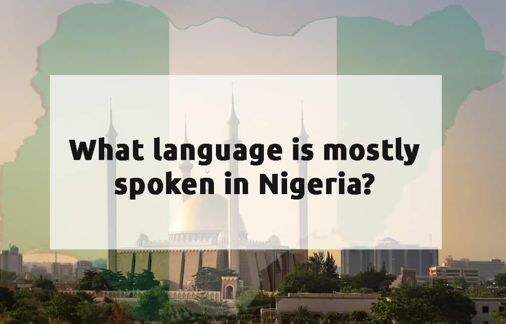 The Nigerian Language